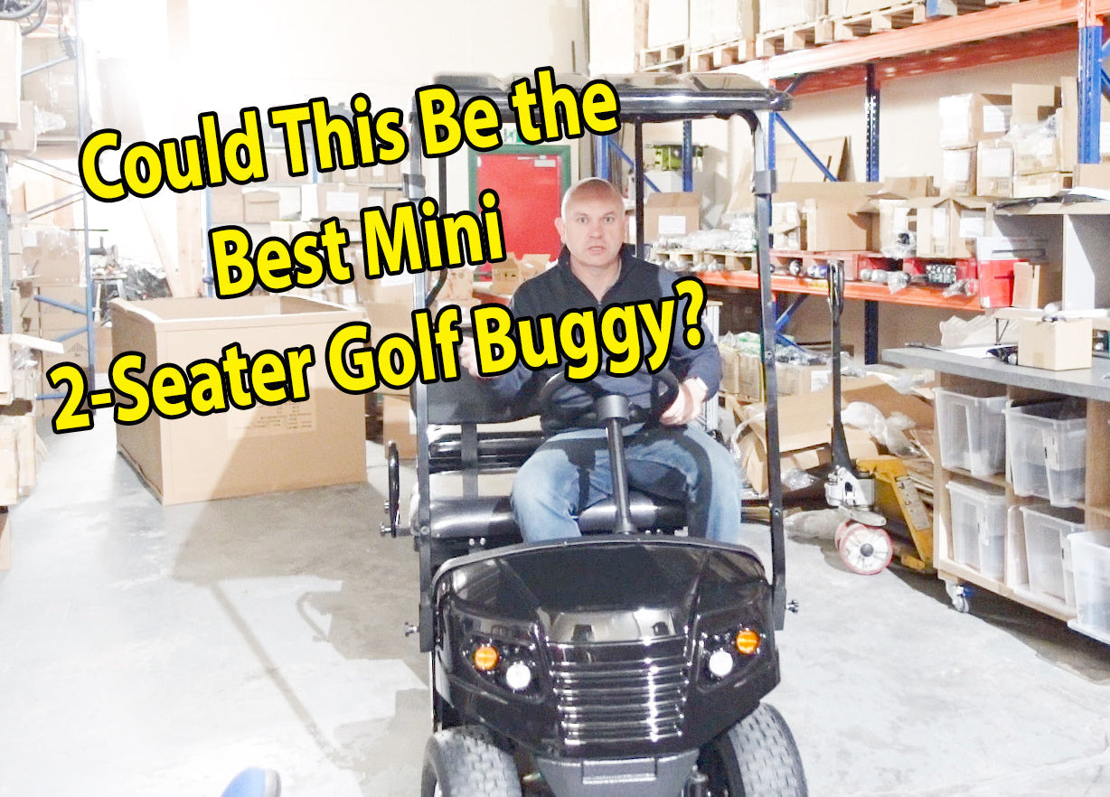 Could This Be the Best Mini 2-Seater Golf Buggy? – The Online Golf Store