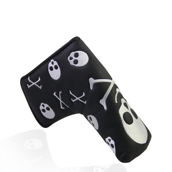 Golf Putter Headcover – Blade Putter Cover PU Leather Cartoon Design ...
